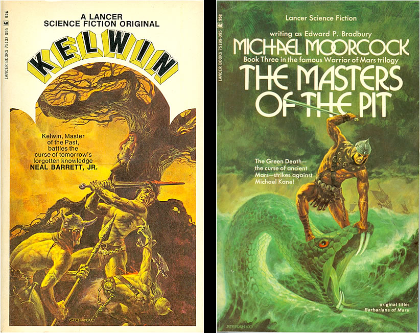 The Drawings of Steranko - Paperback Book Covers - Page 1